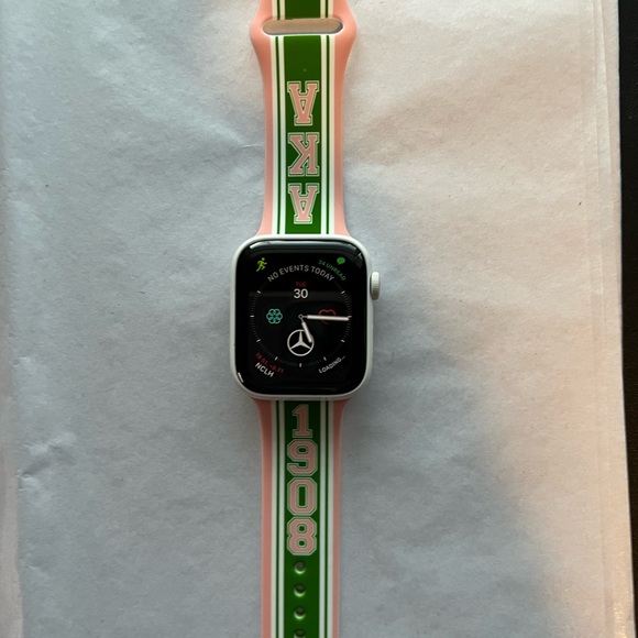 Simply For Us | Accessories | Alpha Kappa Alpha Apple Watch Band Green ...